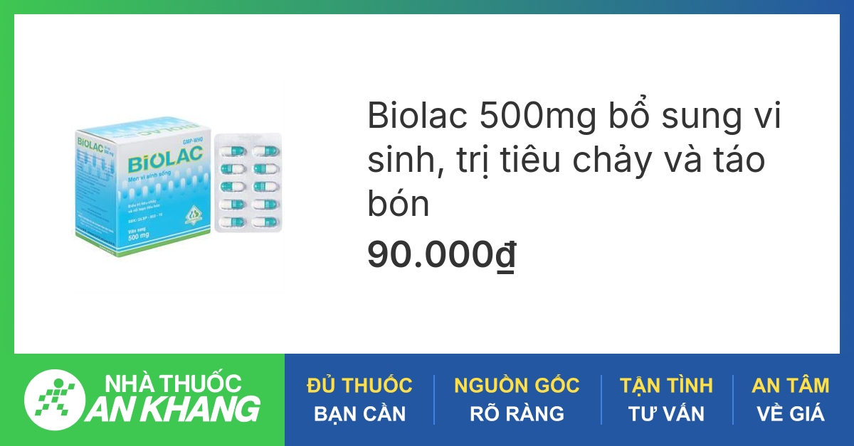 Tìm hiểu biolac-f là thuốc gì và cách sử dụng để phục hồi sức khỏe sau bệnh