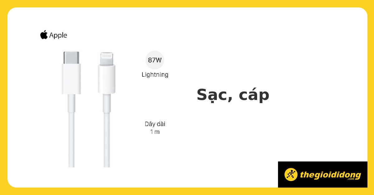 Mua adapter, củ sạc, cáp sạc chính hãng, giá rẻ, nhiều mẫu mã - 06/2024