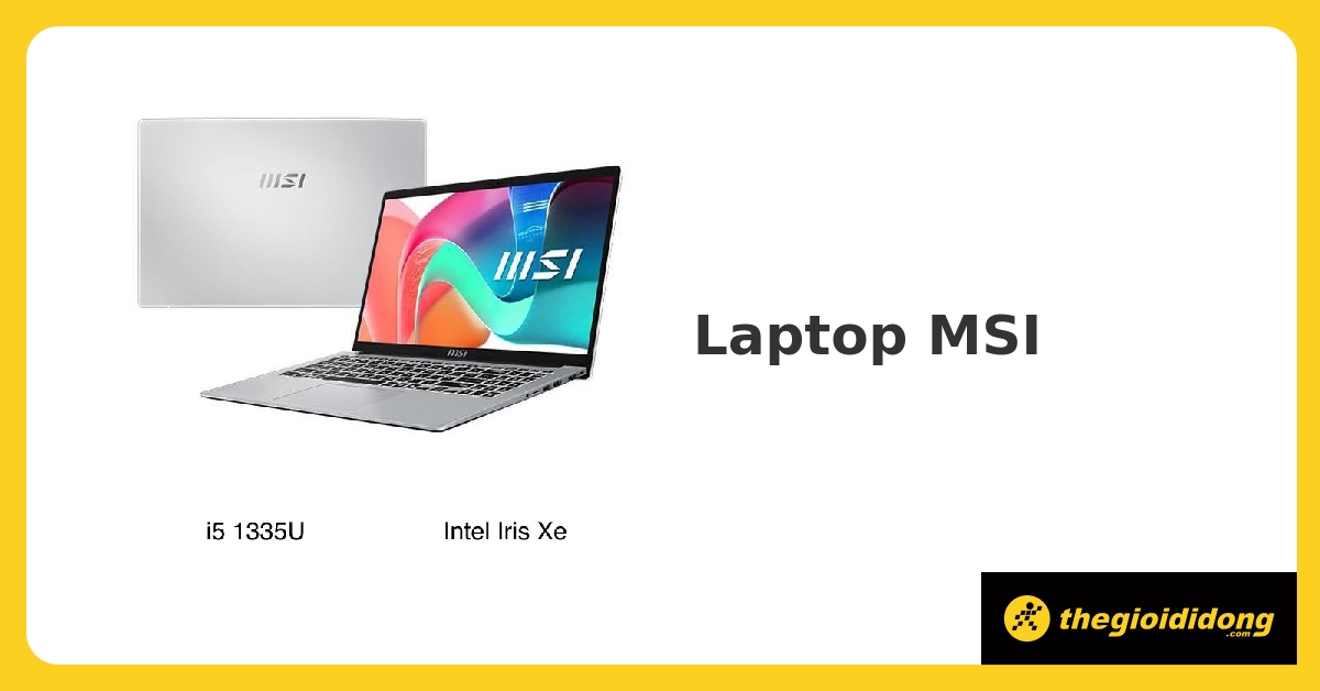 Mua laptop Msi ổ cứng SSD 1 TB giá rẻ, chính hãng, có trả góp - 05/2024