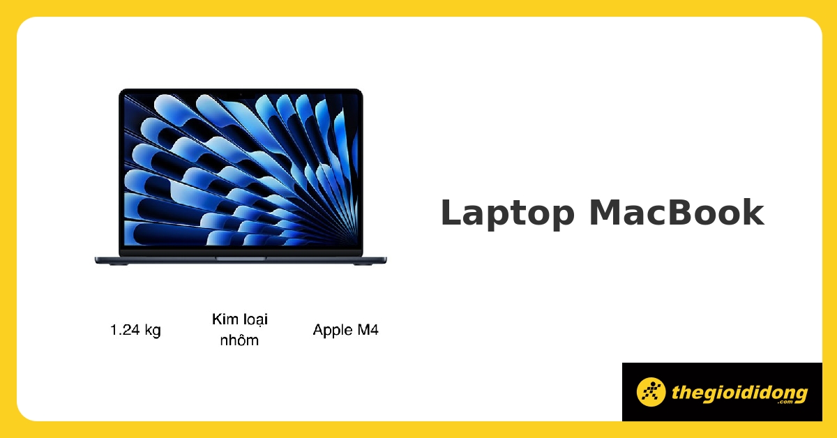 MacBook | Laptop Apple giảm đến 10tr, góp 0%, giá tốt nhất - 08/2025
