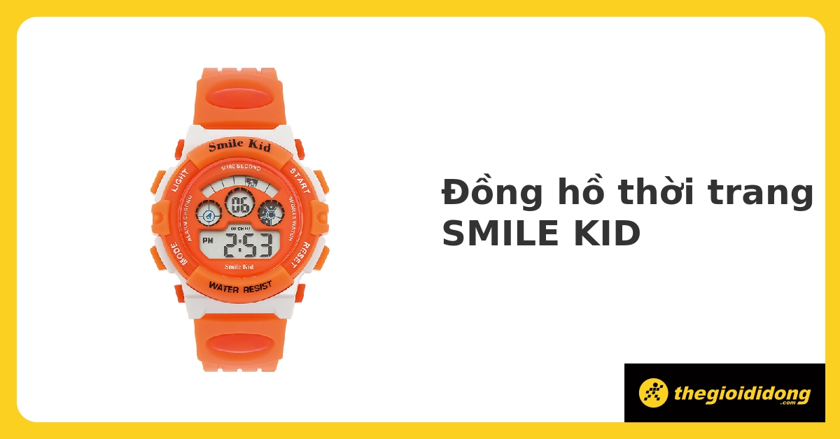 Đồng hồ Smile Kid chính hãng giá tốt, Giảm đến 45% - 06/2026