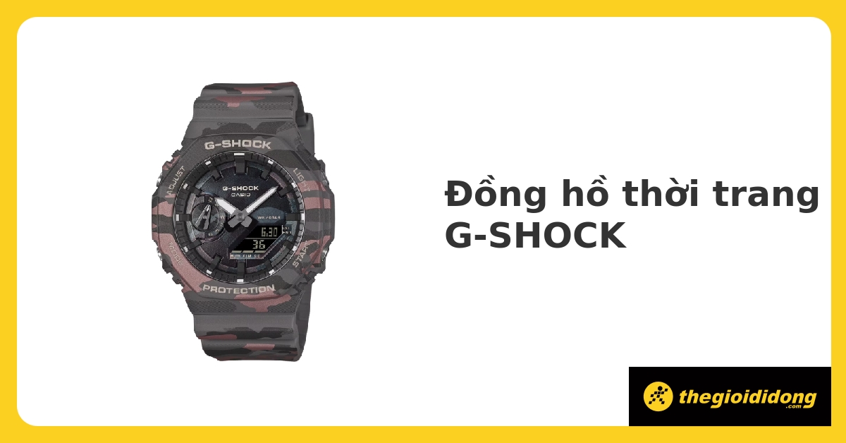 Đồng hồ thời trang nam g-shock giá rẻ, chính hãng - 06/2026