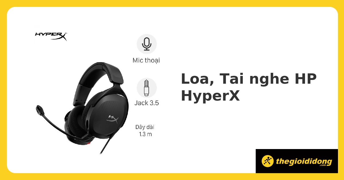 Tai nghe HP HyperX | Chính hãng, giá rẻ, ưu đãi khủng - 04/2025