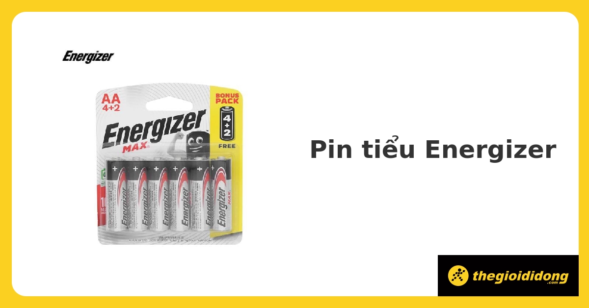 Pin Energizer giá rẻ - Pin AA, pin AAA chỉ từ 50k, chính hãng - 02/2025