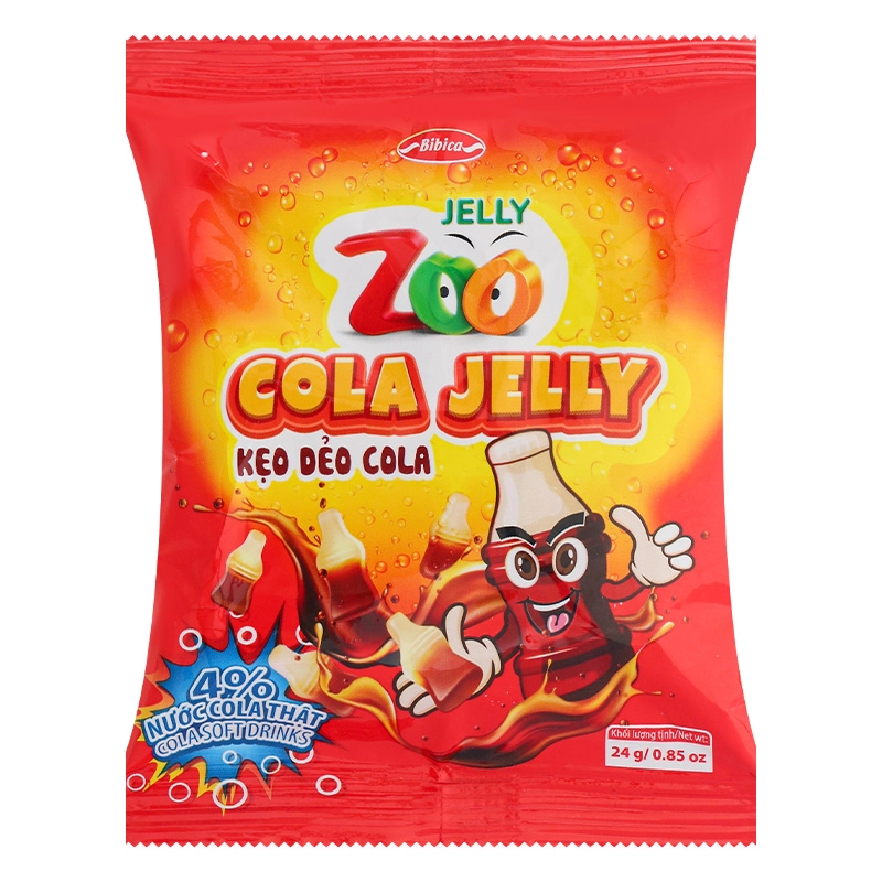Kẹo dẻo Bibica Zoo hương cola gói 24g (từ 3 tuổi) giá tốt - AVAKids.com