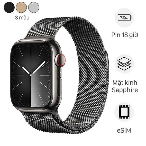 Đồng hồ Apple Watch Series 9 chính hãng, giảm đến 800K, có trả góp - 07 ...