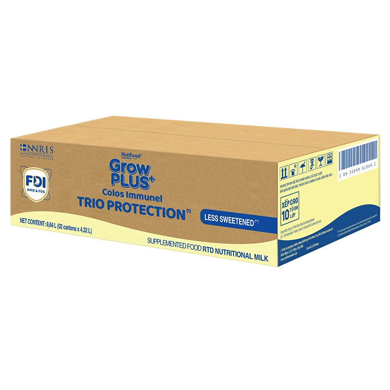Thùng 48 hộp sữa pha sẵn GrowPLUS+ Colos Immunel 180 ml - AVAKids.com