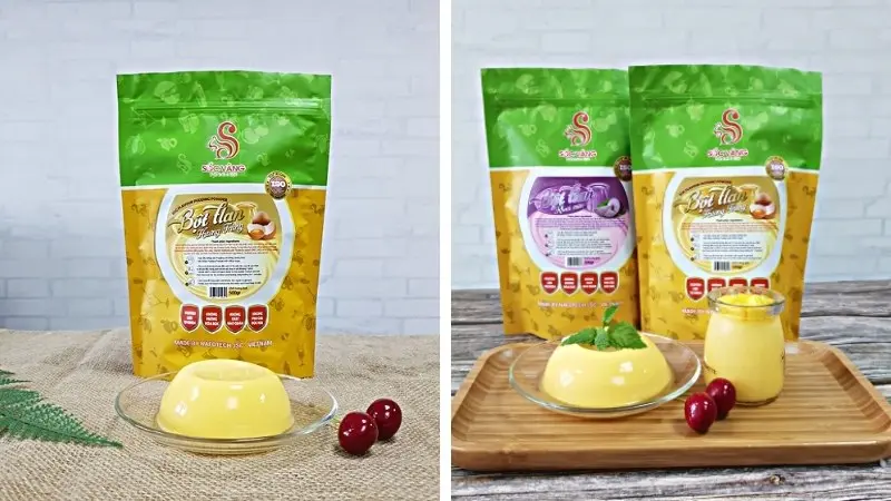 Tổng hợp 10 bột pudding trứng ngon và hot nhất hiện nay