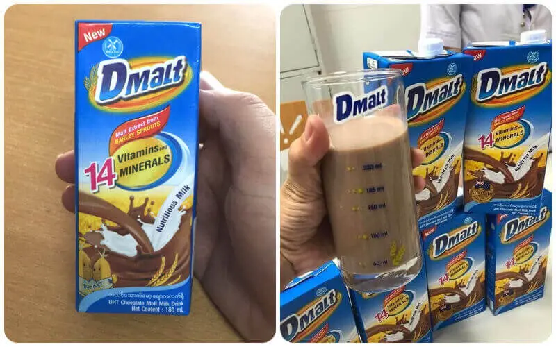 Bổ sung năng lượng cho bé với sữa cacao lúa mạch Dmalt