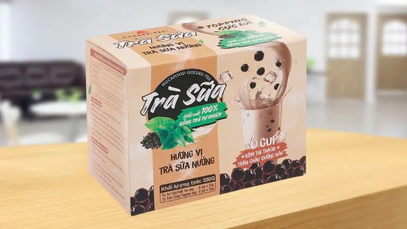 Thưởng thức trà sữa tại nhà với trà pha sẵn từ Golden Tea
