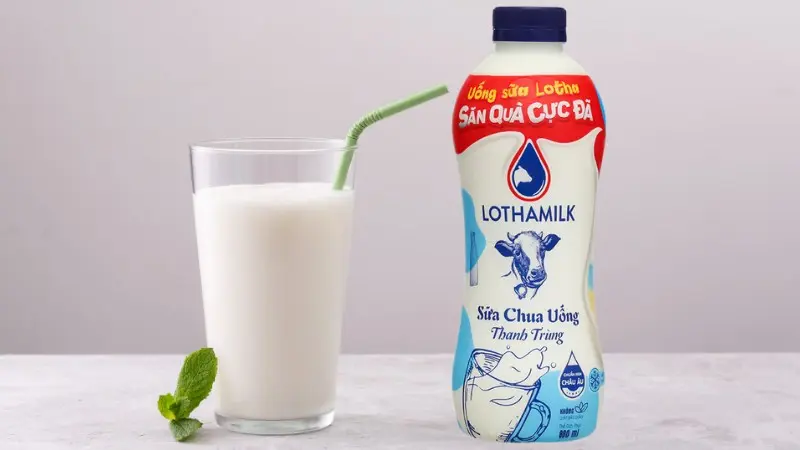 Sữa chua uống Lothamilk có tốt cho sức khỏe? Giá bao nhiêu?