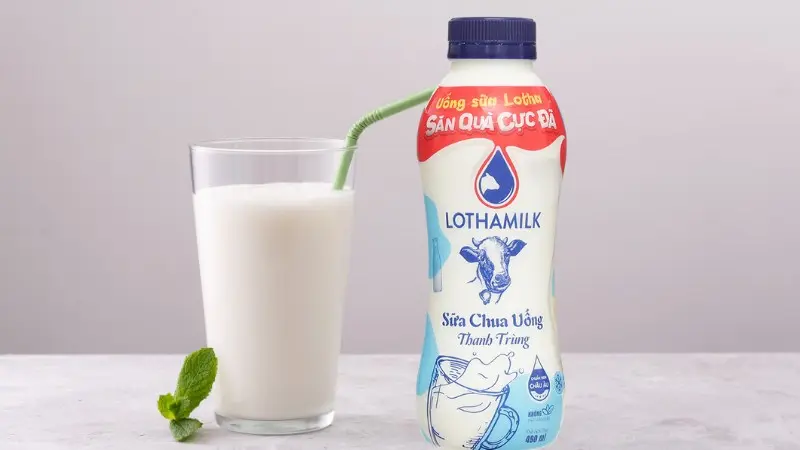 Sữa chua uống Lothamilk có tốt cho sức khỏe? Giá bao nhiêu?