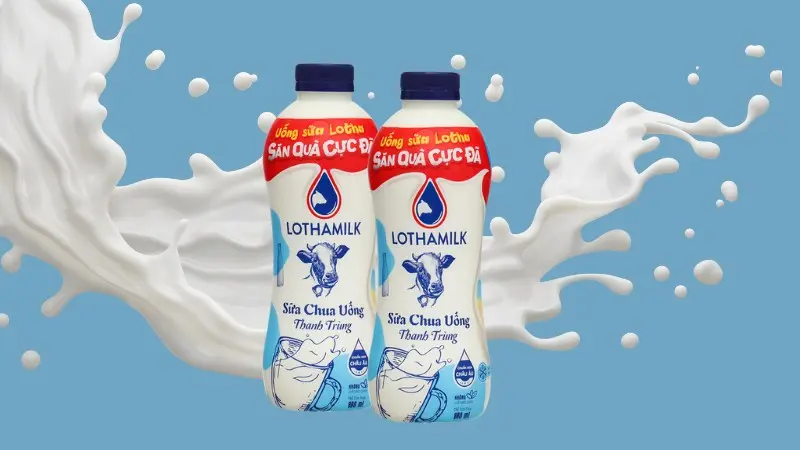 Sữa chua uống Lothamilk có tốt cho sức khỏe? Giá bao nhiêu?