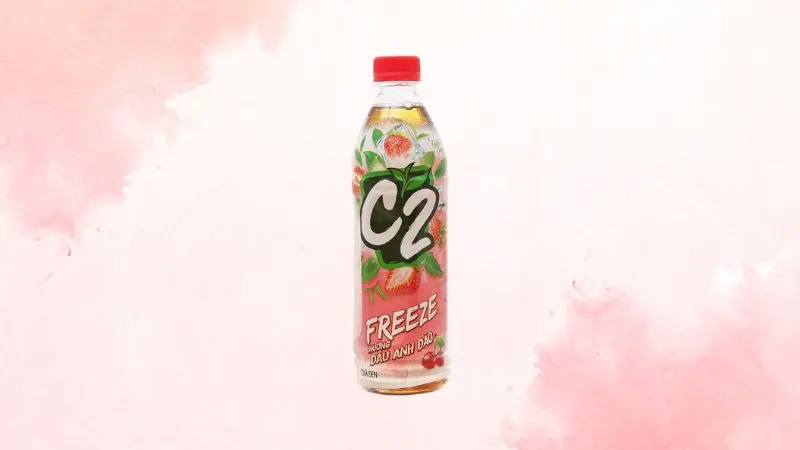 Sảng khoái tức thì với các loại trà đen C2 Freeze cực mát lạnh