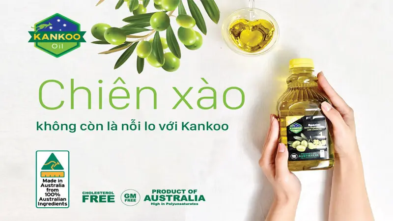 Dầu ăn Kankoo - Đến từ Úc vì sức khỏe người Việt