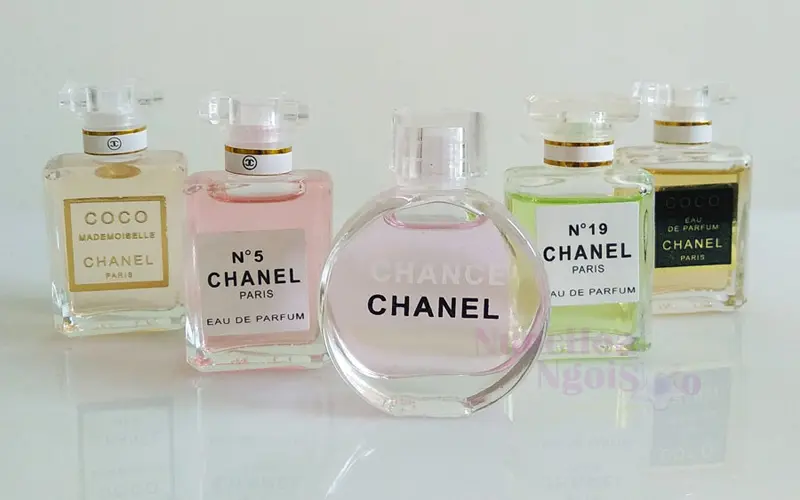 Khám phá bộ set 5 chai nước hoa nữ Chanel Mini Chance
