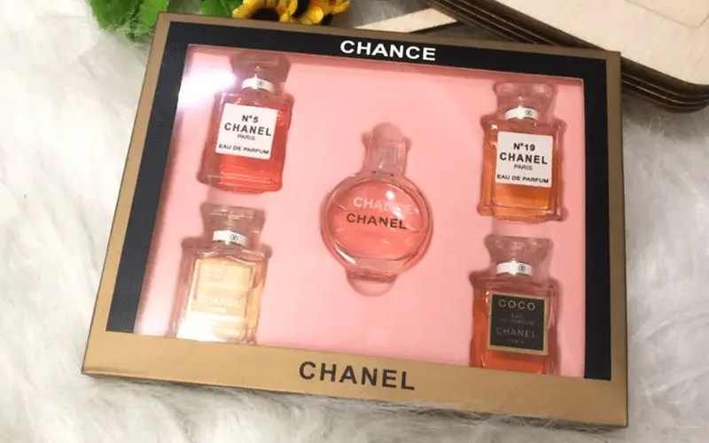Khám phá bộ set 5 chai nước hoa nữ Chanel Mini Chance
