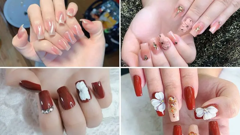 Gợi ý các mẫu nail đơn giản dễ thương, không kém phần sang trọng
