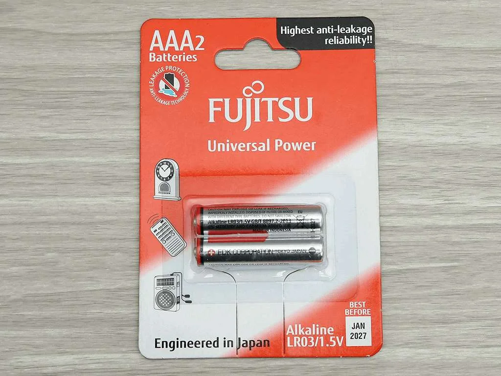 2 viên pin Fujitsu LR03 (2B) giá tốt tại Bách hoá XANH