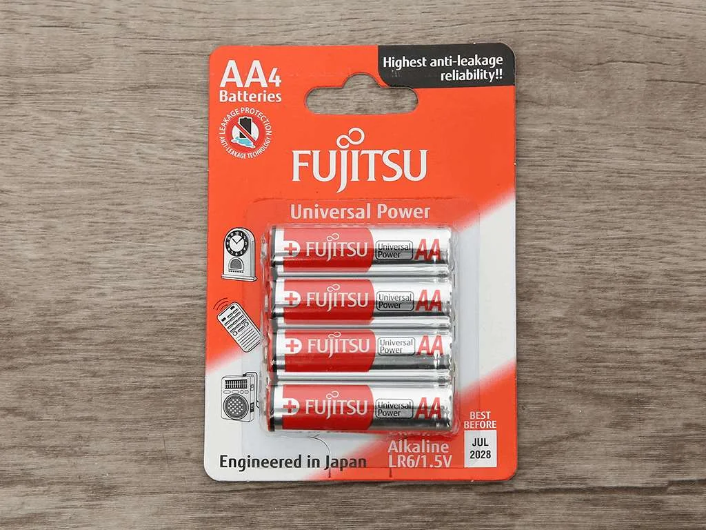 4 viên pin Fujitsu LR6 (4B) giá tốt tại Bách hoá XANH