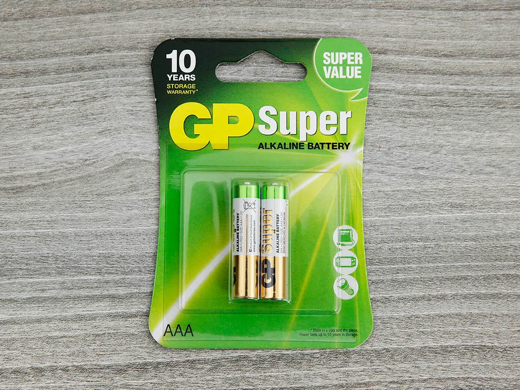 Vỉ 2 viên pin tiểu AAA GP Alkaline 24A-2U2 Bách Hoá XANH