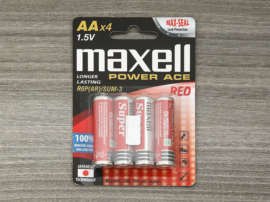 Vỉ 4 viên pin Maxell R6P 2A giá tốt tại Bách Hoá XANH
