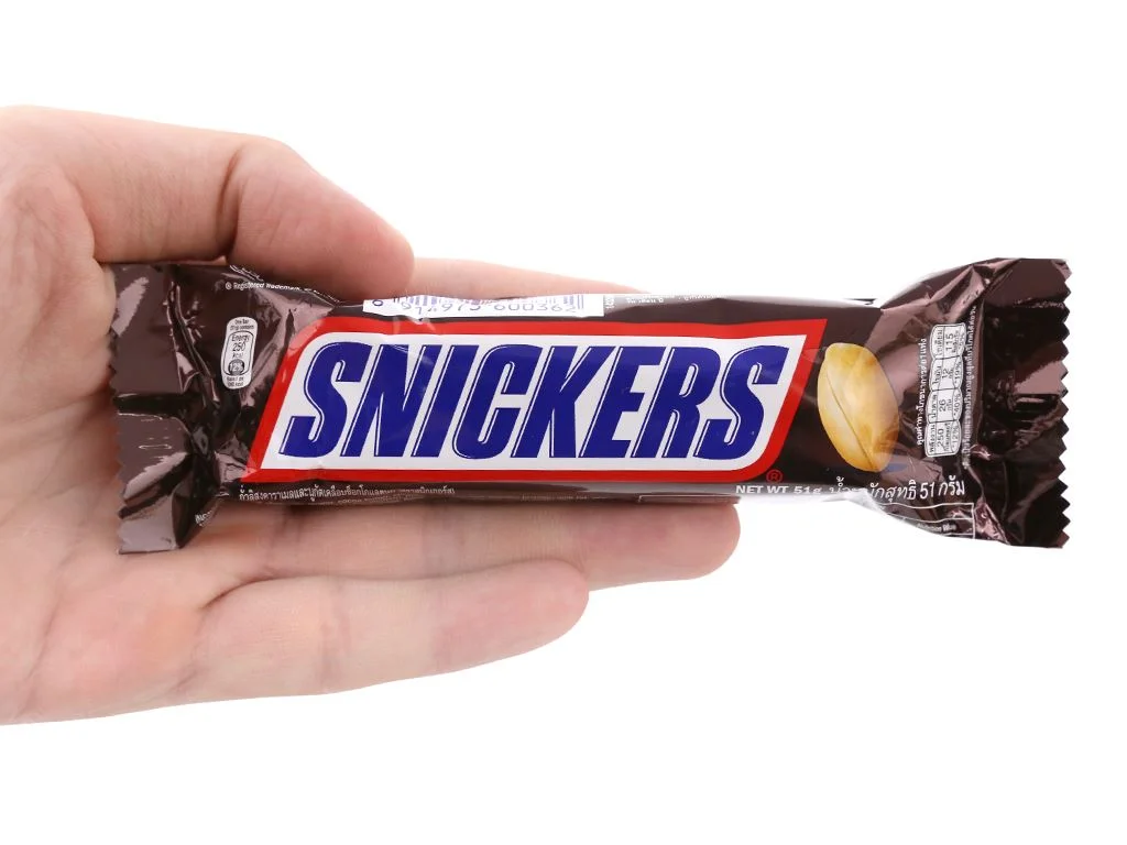 Socola nhân đậu phộng Snickers 51g giá tốt tại Bách hoá XANH