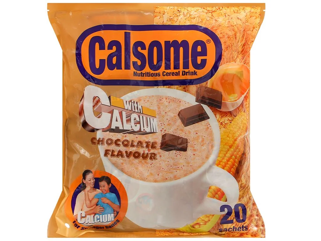 Bột ngũ cốc chocolate Calsome 500g giá tốt tại Bách hoá XANH