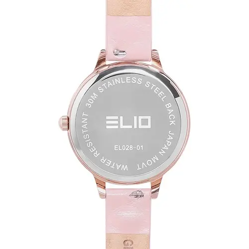 Mua Đồng Hồ Kim Nữ Dây Da ELIO EL028-01 Hồng cũ, rẻ hơn từ 30-70% so ...